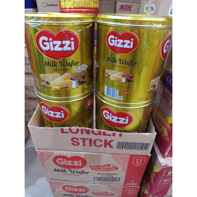 Jual GIZZI MILK WAFER SELECTION | Shopee Indonesia