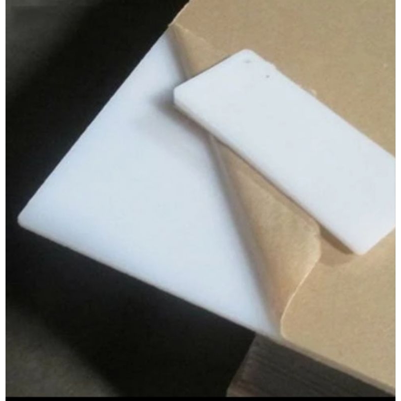 Jual akrilik sheet clear 5mm x 30cm x 50cm akrilik sheet putih susu ...