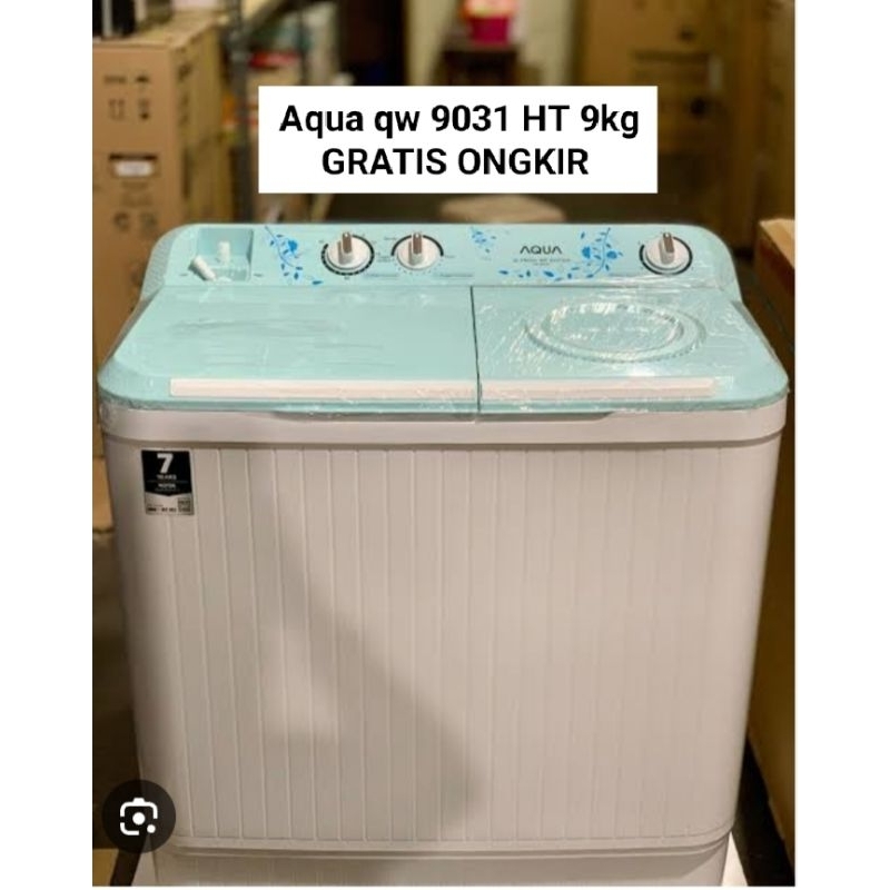 Jual MESIN CUCI AQUA JAPAN QW 9031HT/QW 961XT 9 KG 2 TABUNG Garansi ...