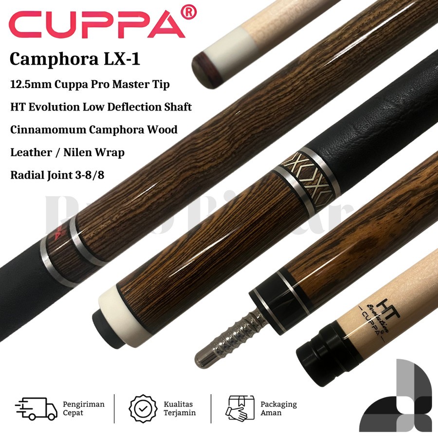Jual Cuppa LX Prowood LX-1 LX-2 Bocote Ebony Wood | Stick Billiard Kayu ...