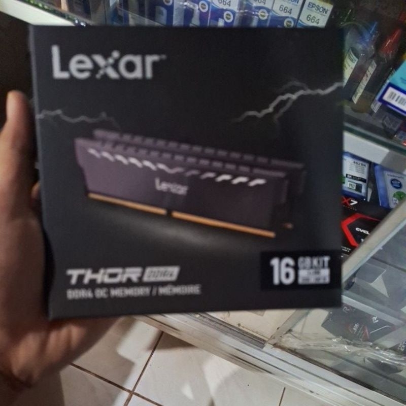 Jual RAM DDR4 16GB KIT LEXAR THOR 3200MHz | Shopee Indonesia