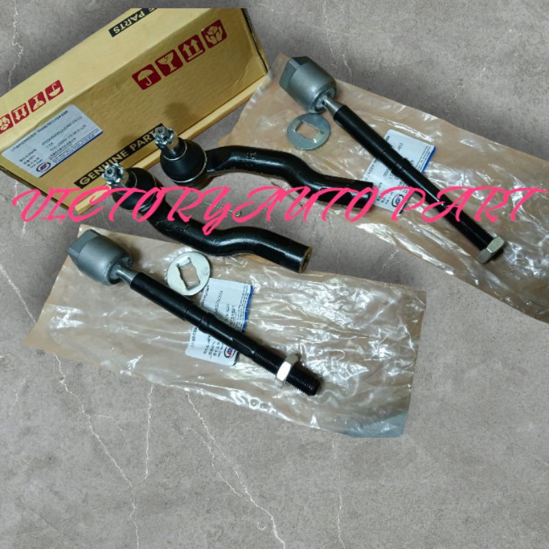 Jual LONG TIE ROD RACK END + TIE ROD END WULING CONFERO 2SET 4PC ...