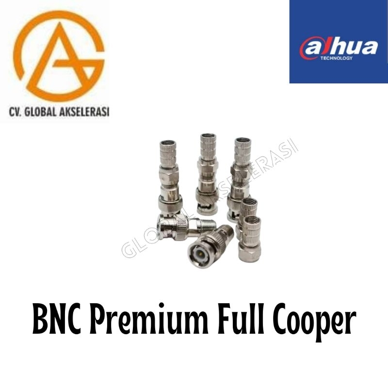 Jual KONEKTOR BNC PREMIUM FULL COOPER JACK BNC MALE CCTV | Shopee Indonesia