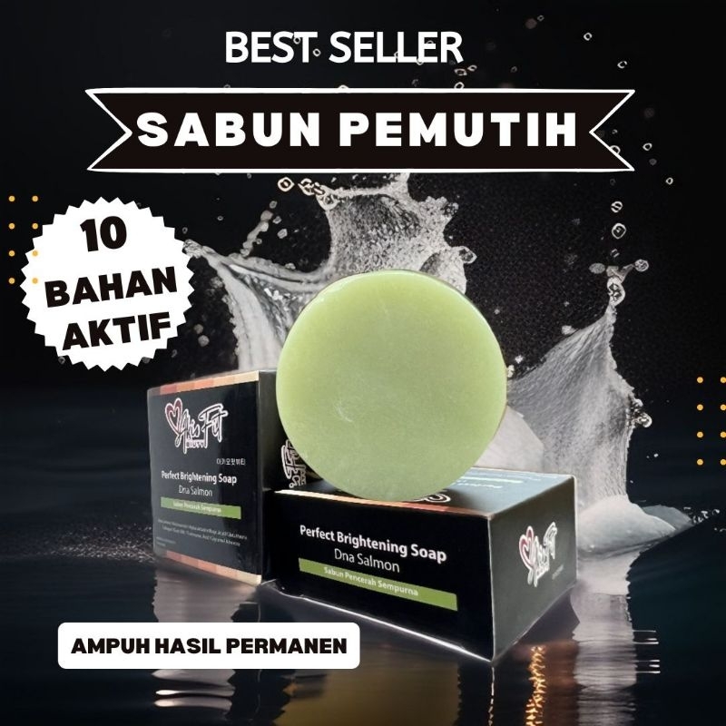 Jual sabun pemutih badan dan wajah permanen dosting perfect brightening soap by Akiofit biuty ...