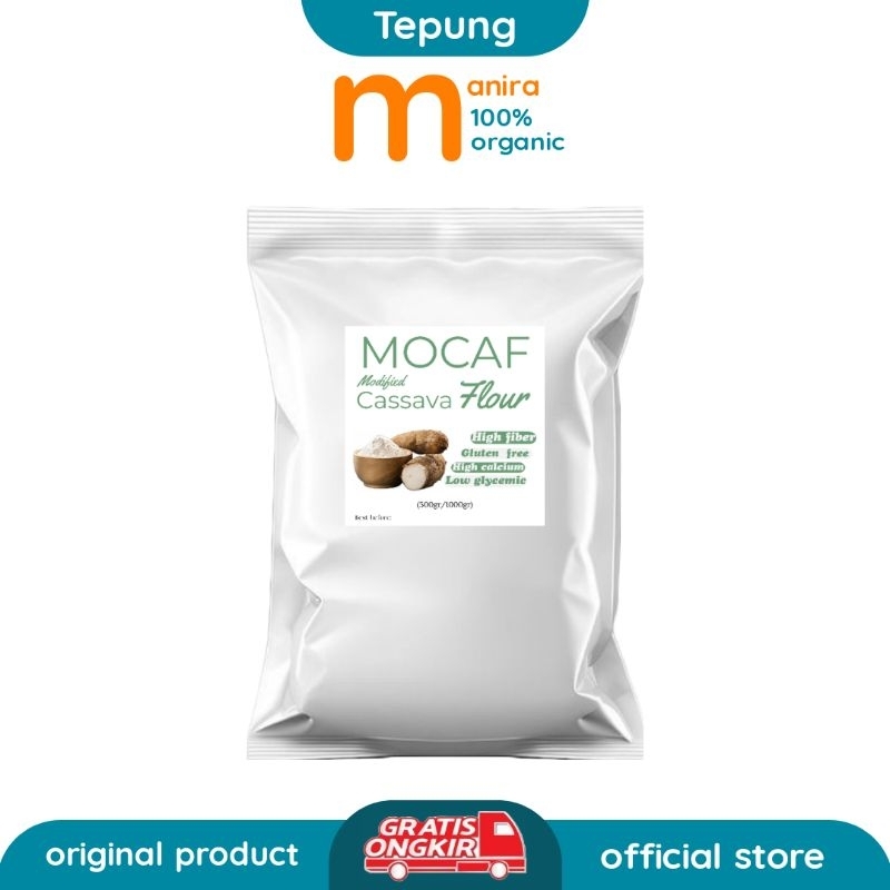 Jual (termurah) 1KG TEPUNG MOKAF GLUTEN FREE/MODIFIED CASAVA FLOUR ...
