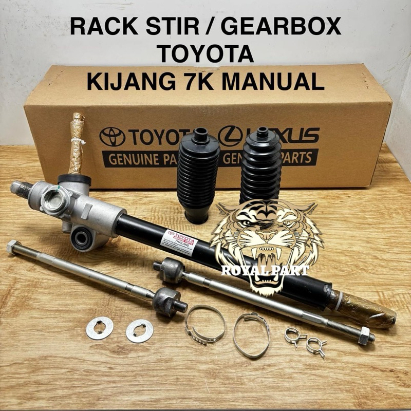 Jual RACK STIR GEAR BOX MANUAL TOYOTA KIJANG 7K MANUAL GEARBOK GERBOK GERBOX RAK BAK BOREM WORM ...