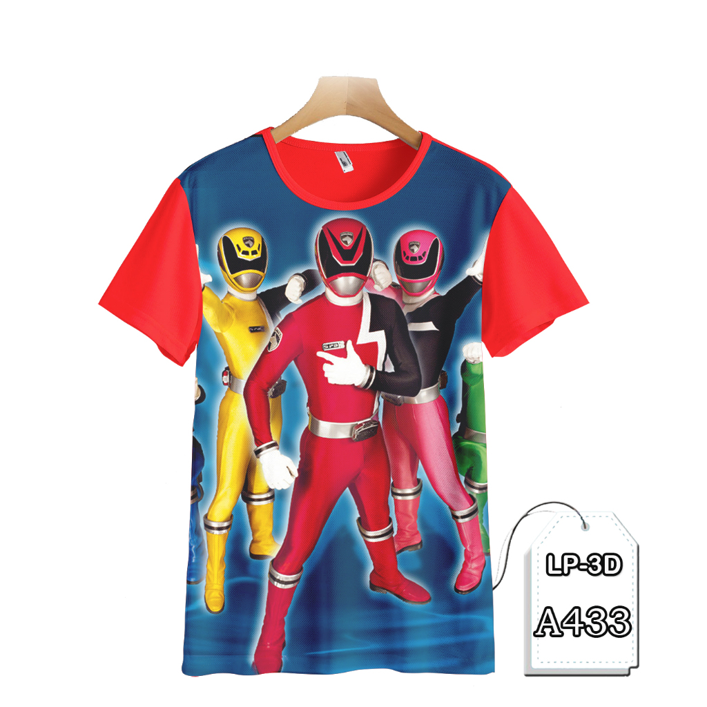 Jual Kaos Power Rangers Baju Dewasa Full Printing Premium Kaos Keren ...