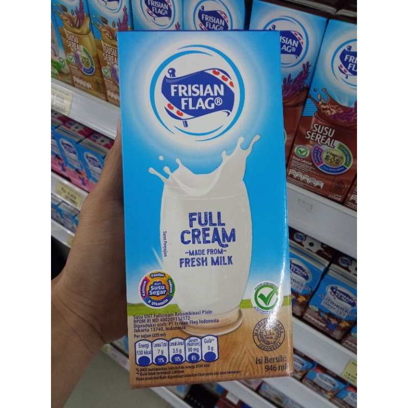 Jual Termurah Frisian Flag Family UHT Full Cream 946ml - Exp Desember 2025 | Shopee Indonesia