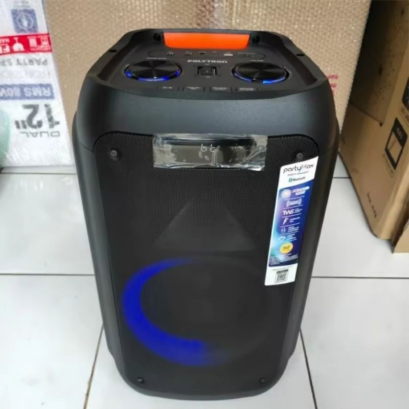Jual Polytron Party Speaker Bluetooth Karaoke Portable Wireless PPS ...