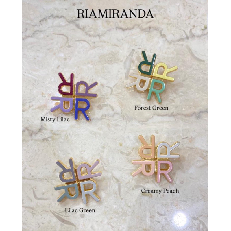Jual Quarta Brooch Riamiranda Seruna Raya 2025 RM Pin Hijab Bros Ria ...