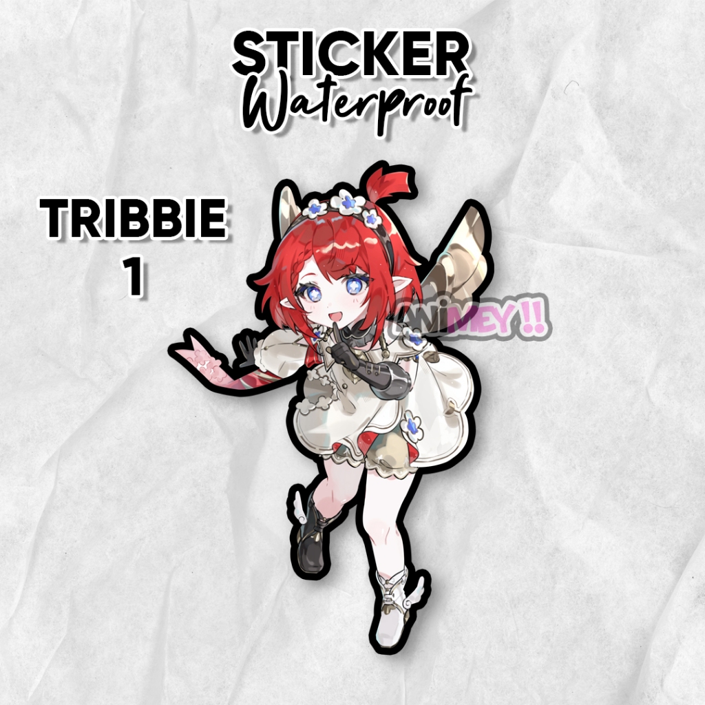 Jual Stiker Tribbie Game Honkai Star Rail / Sticker Anime Waterproof ...