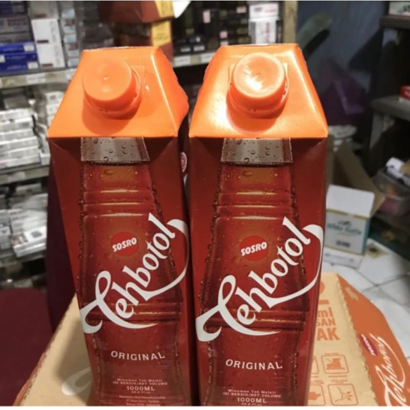 Jual teh botol sosro 1 liter, 1 pcs 1000ml | Shopee Indonesia