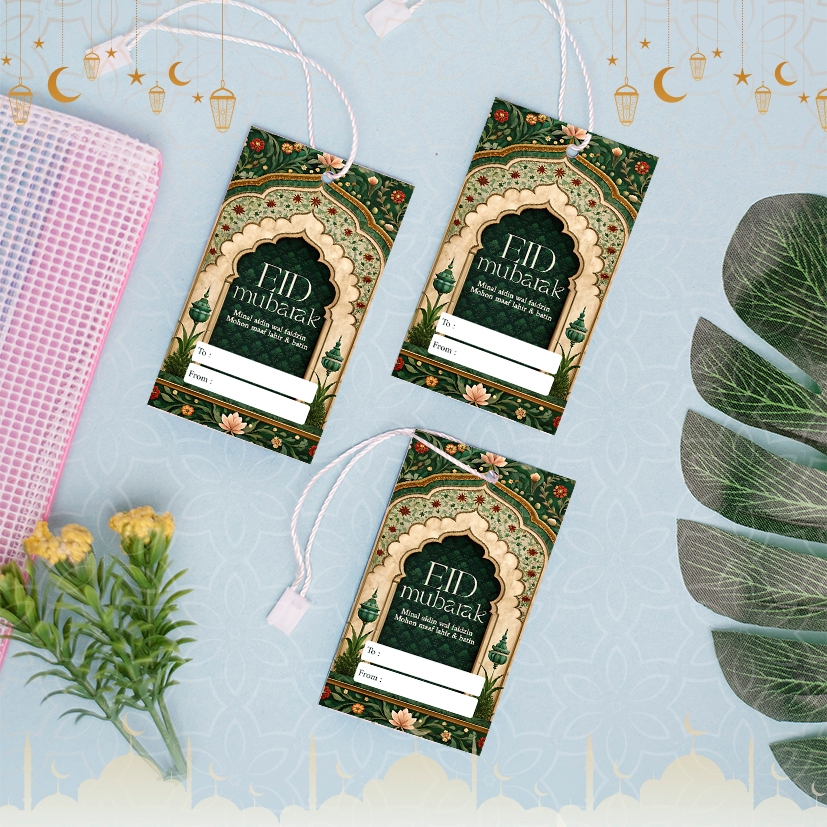 Jual (READY) HANGTAG TAG HAMPERS IDUL FITRI ISI 50 pcs INSTAN/SAMEDAY ...