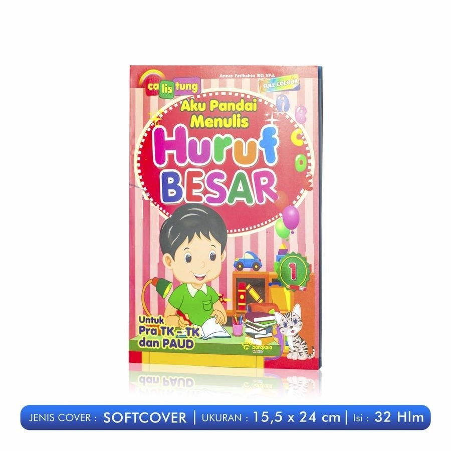 Jual Buku Menulis Anak Aku Pandai Menulis Huruf Besar 1 Untuk Pra Tk ...