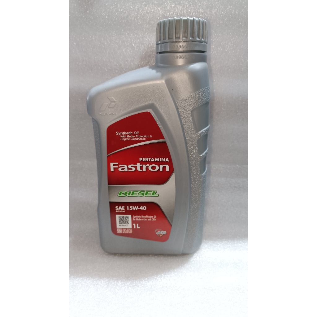 Jual Oli Pertamina Fastron Diesel Sae 15W-40 CI-4 1 Liter Asli Original | Shopee Indonesia