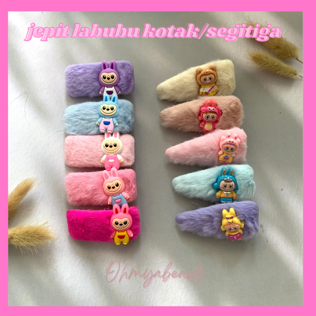 Jual JEPIT LABUBU (1pcs)/ Jepit Rambut pop mart / Jepit rambut labubu ...