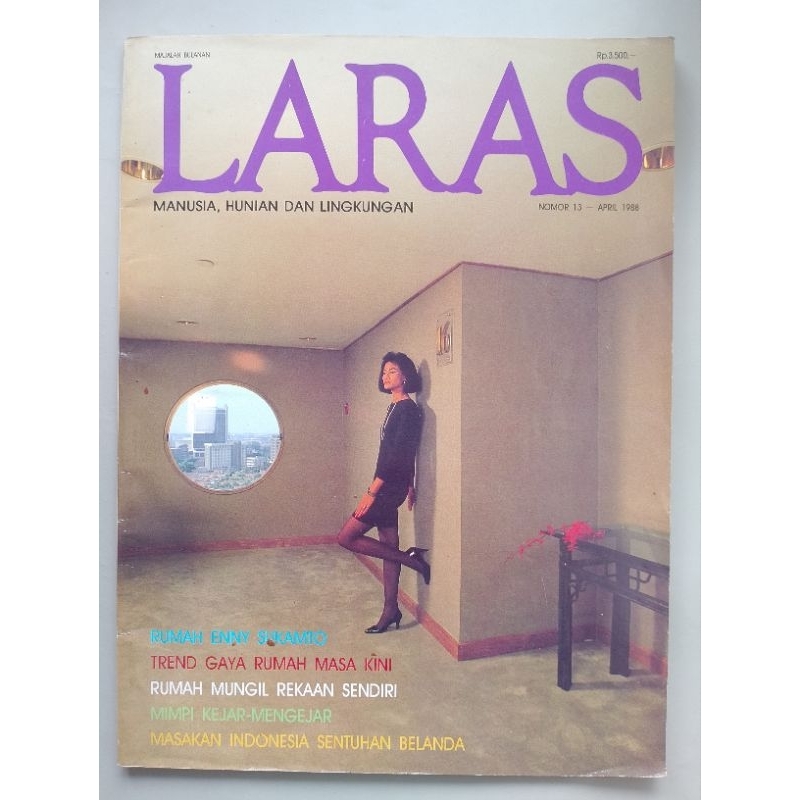 Jual MAJALAH LARAS MANUSIA, HUNIAN, DAN LINGKUNGAN 1988 | Shopee Indonesia