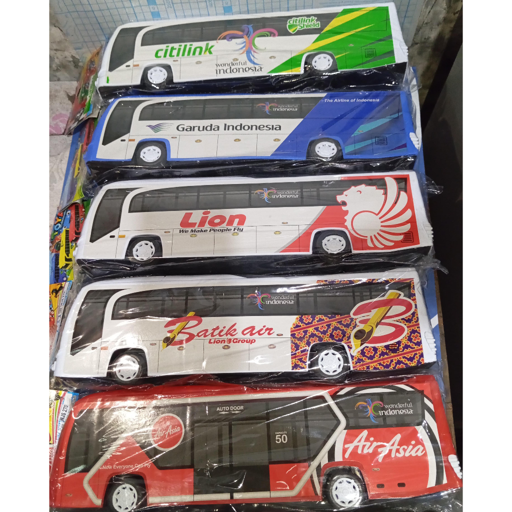 Jual Miniatur Mobil Mobilan Bis Busway Kota WJS 270// Bus Armada ...