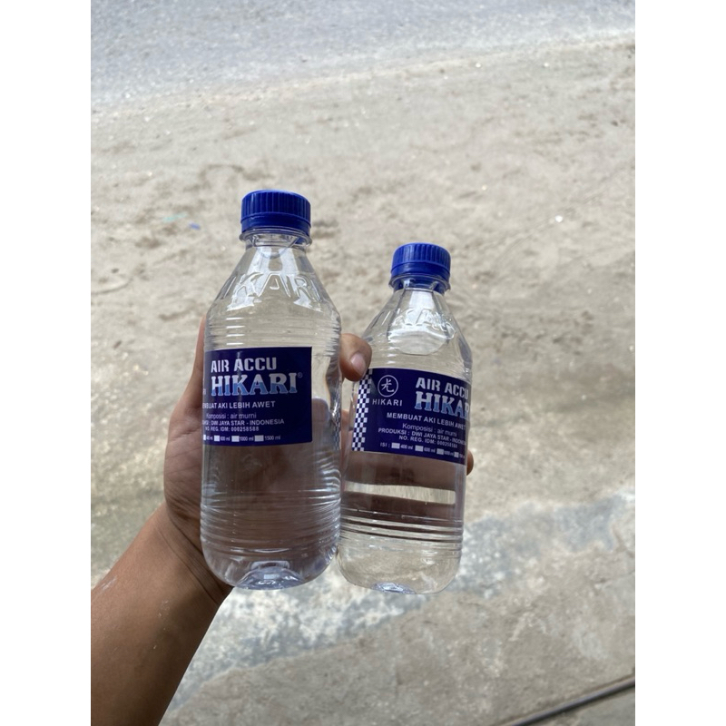 Jual AIR AKI HIKARI WARNA BIRU 400 ML MEMBUAT AKI LEBIH AWET | Shopee ...