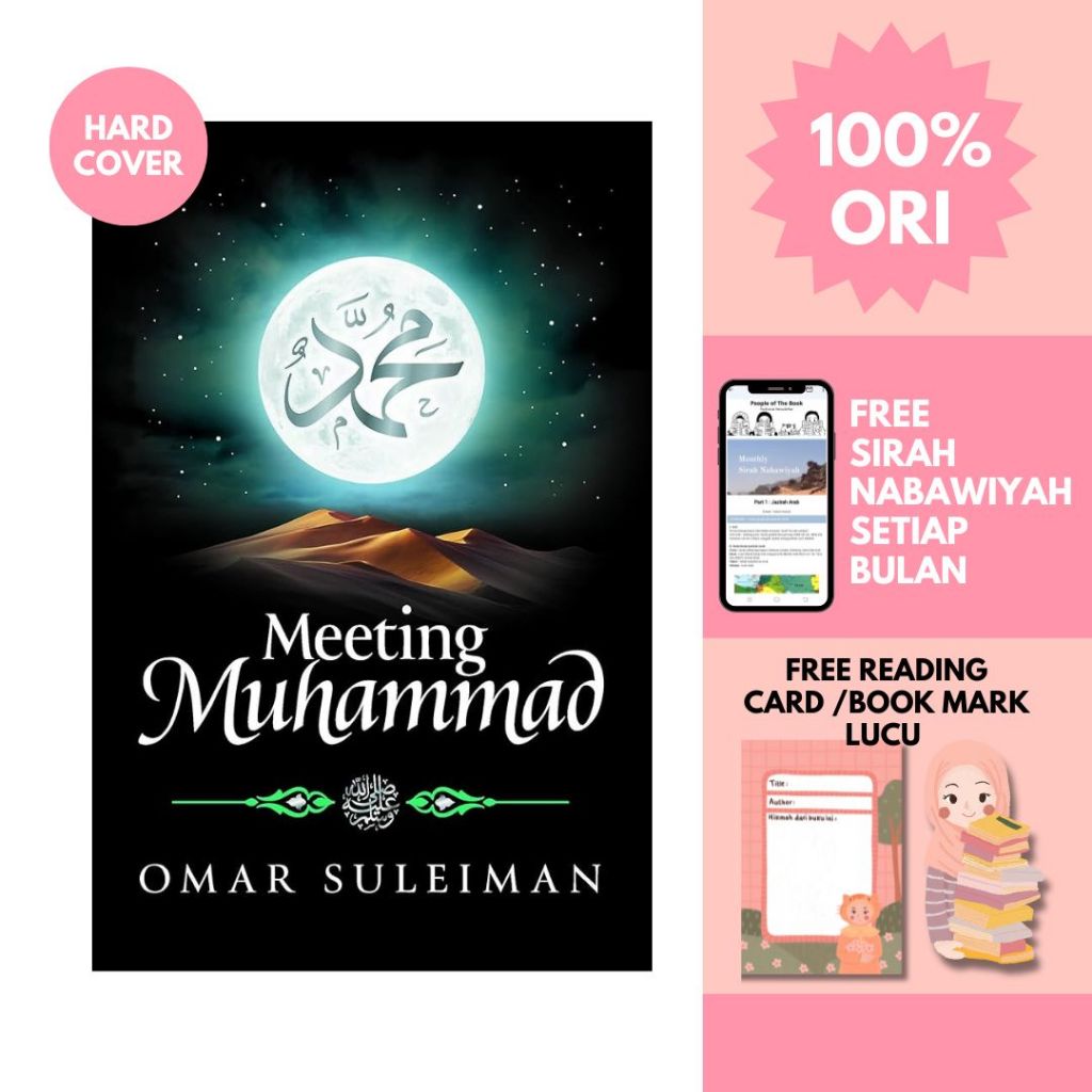 Jual MEETING MUHAMMAD (OMAR SULEIMAN) I Free monthly sirah nabawiyah I free book mark I buku ...