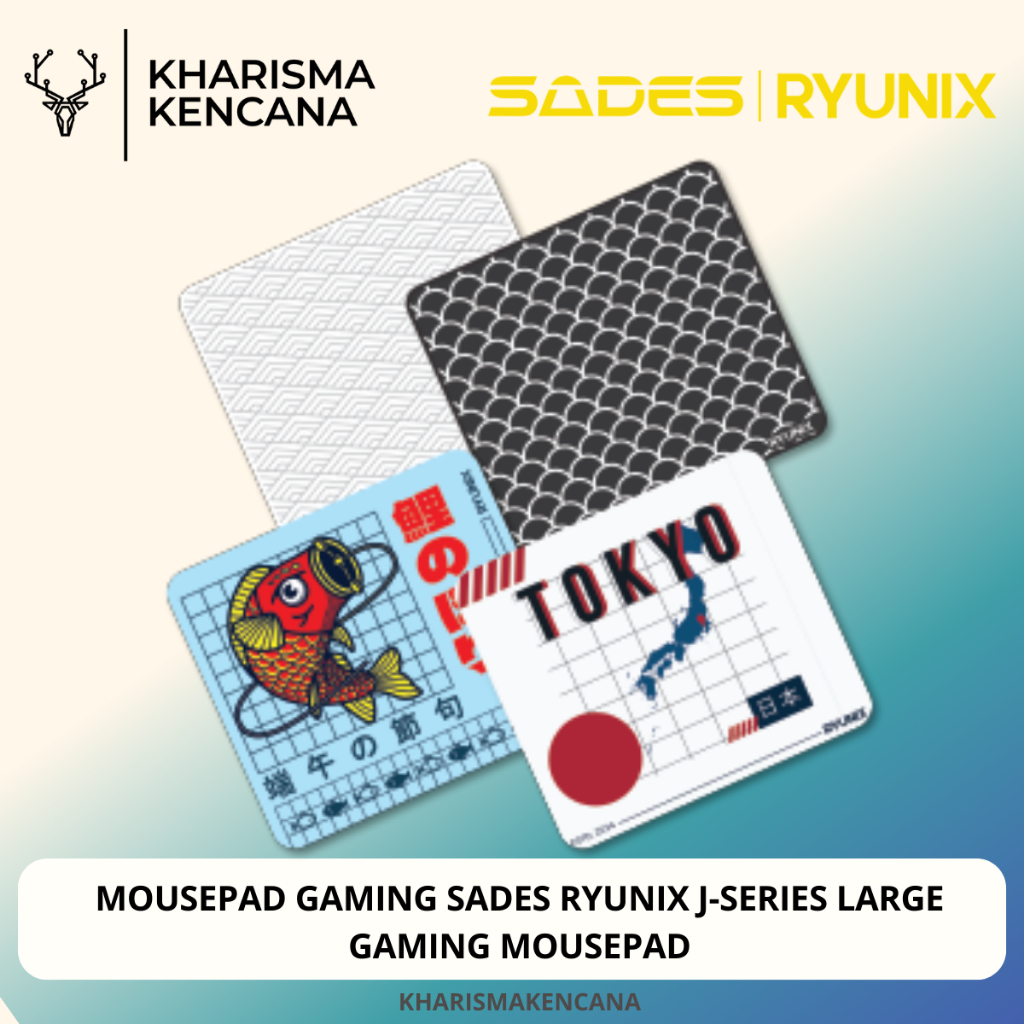 Jual MOUSEPAD GAMING SADES RYUNIX J-SERIES LARGE GAMING MOUSEPAD ...