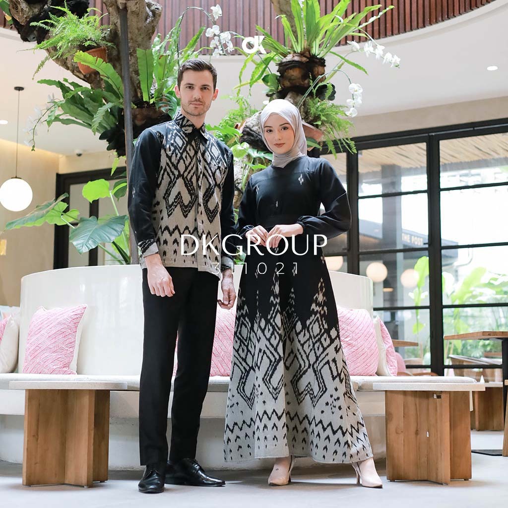 Jual [READY STOCK] Set couple shasya, couple baju kondangan tenun troso ...