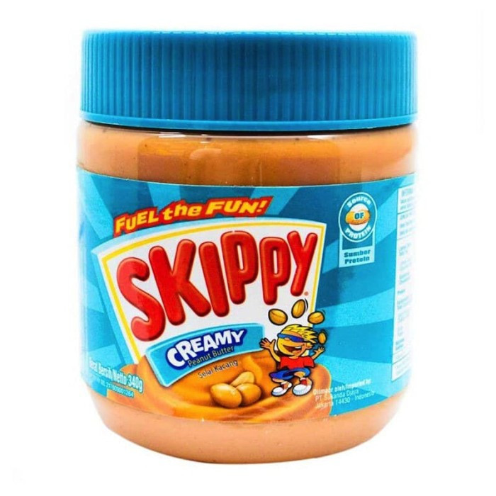 Jual Skippy Creamy Peanut Butter 340 Gr / Selai Kacang Halus / Selai ...