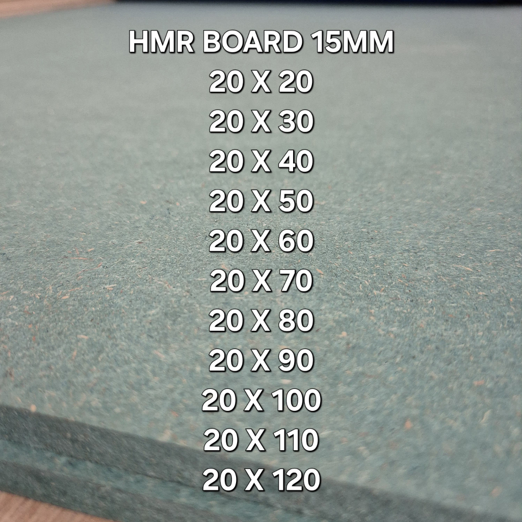 Jual Papan MDF / HMR BOARD custom warna hijau 15mm lebar 20 cm | Shopee Indonesia