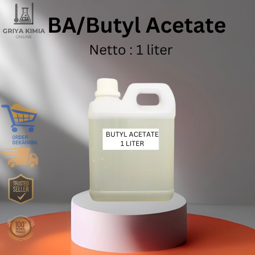Jual Butyl Acetate 1 Liter / BA / NBA / Normal Butyl Acetate | Shopee ...