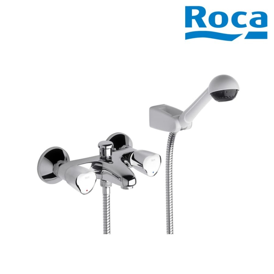 Jual Roca Brava - Wall-mounted Bath-Shower Mixer A5A0130C0V | Shopee ...