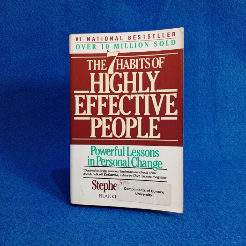 Jual Buku The 7 Habits of Highly Effective People by Stephen R. Covey | Shopee Indonesia