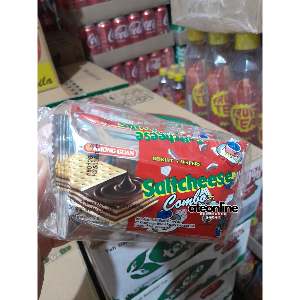 Jual Khong Guan Saltcheese Combo 1000 Renceng [isi 10 bungkus @17gr ...