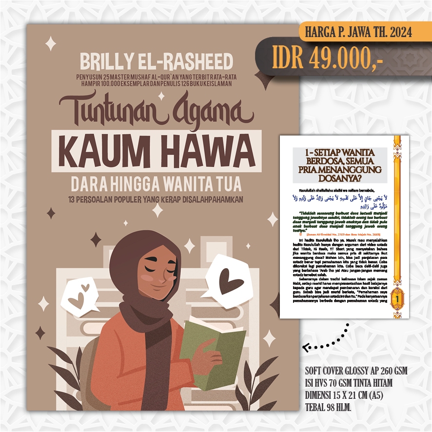 Jual Tuntunan Agama Kaum Hawa Dara Hingga Wanita Tua: 13 Persoalan ...