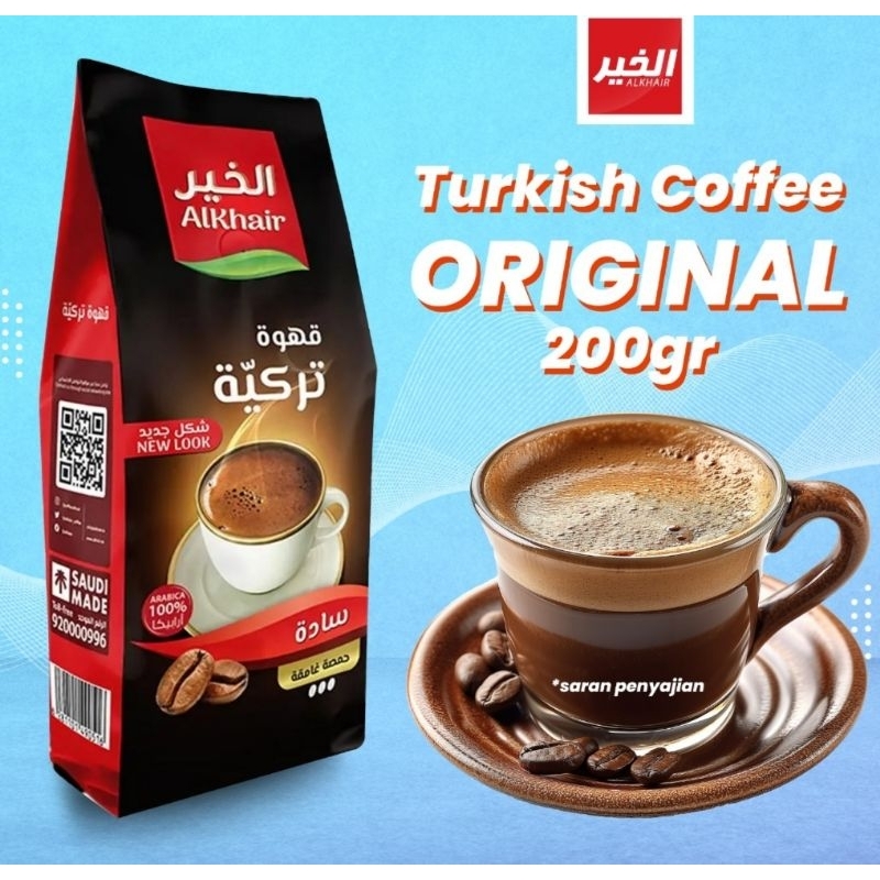 Jual Turkish Coffee Istanbul Original Taste 200 gram Kopi Turki Turkiye ...