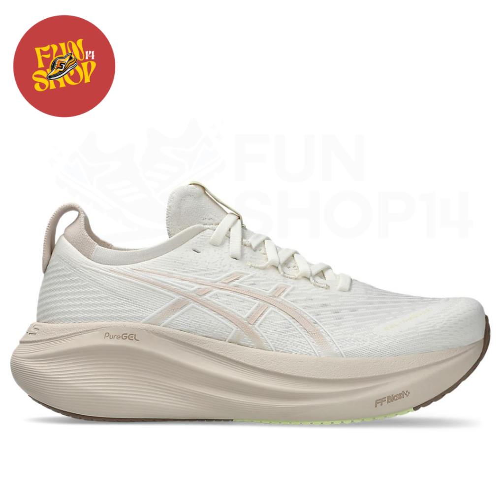 Jual Sepatu Lari Asics Gel-Nimbus 27 Women’s Running Shoes Cream/Mineral Beige - 1012B753.102 ...