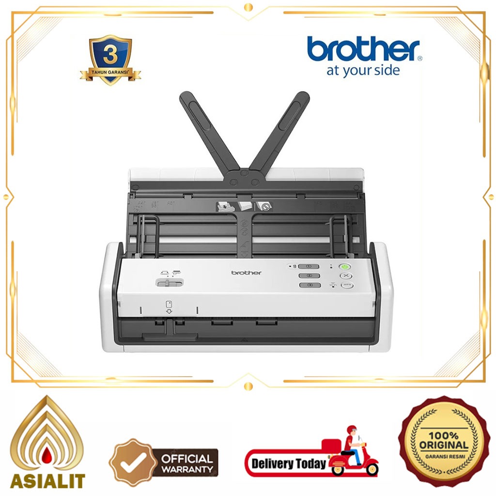 Jual Scanner Brother ADS-1350W Wifi ADF Type-C Duplex Color Garansi ...