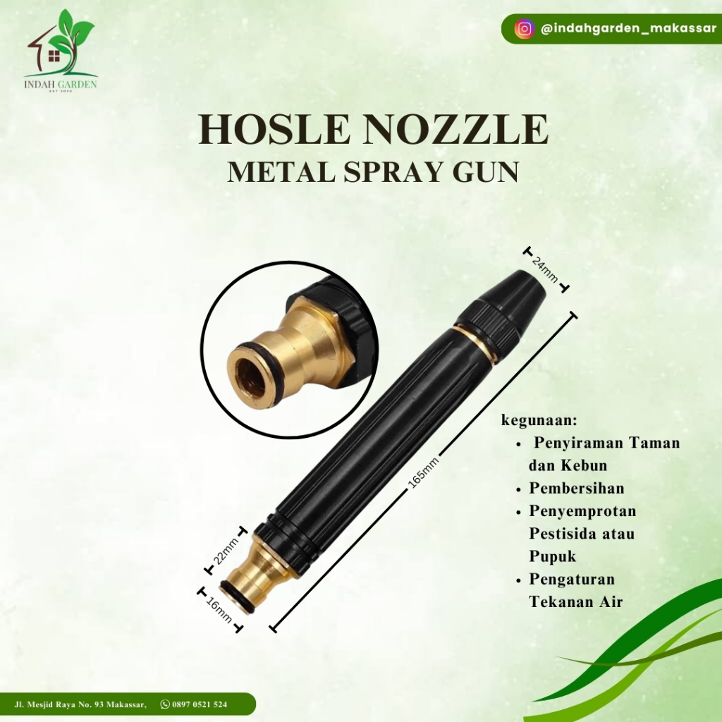 Jual Spray/Alat Semprotan Air Cuci Mobil Motor Metal & Plastik Semprot ...
