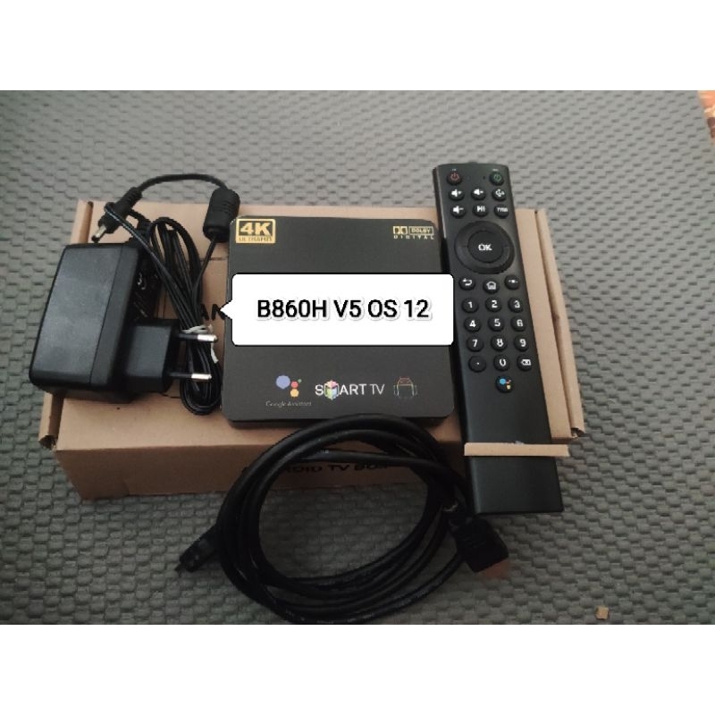 Jual STB ANDROID B860H VERSI 5 OS 12 4K ULTRA HD SUPPORT NETFLIX ...