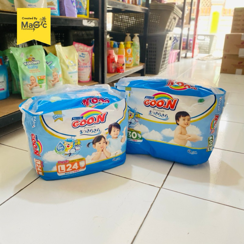 Jual Baby Diapers Goon Premium - Popok bayi celana premium Murah - Popok Sekali Pakai | Shopee ...