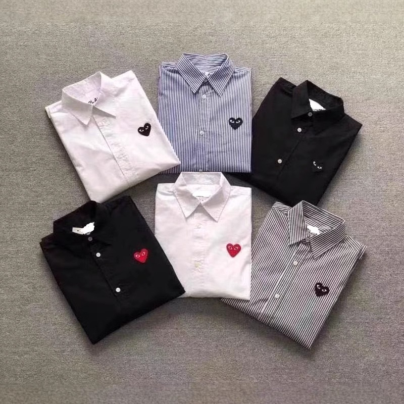 Jual [READY STOCK] Kemeja CDG Play | Shopee Indonesia