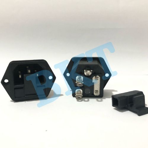 Jual [ DENGAN TEMPAT FUSE ] SOKET AC IN BOX BELL + FUSE HOLDER / Untuk ...