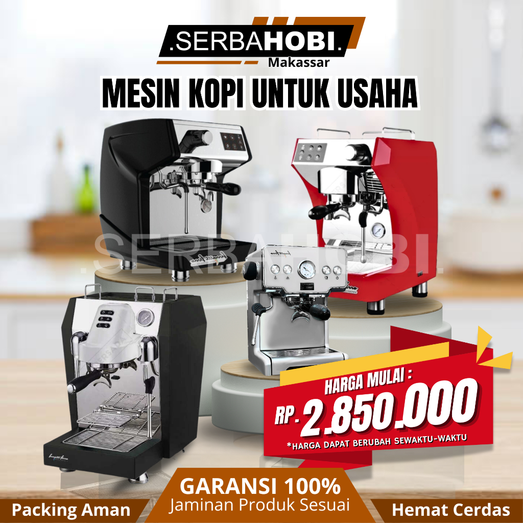 Jual Mesin Kopi Untuk Usaha Kedai Cafe Warkop Coffee Shop / Mesin Kopi Espresso / Mesin Kopi ...