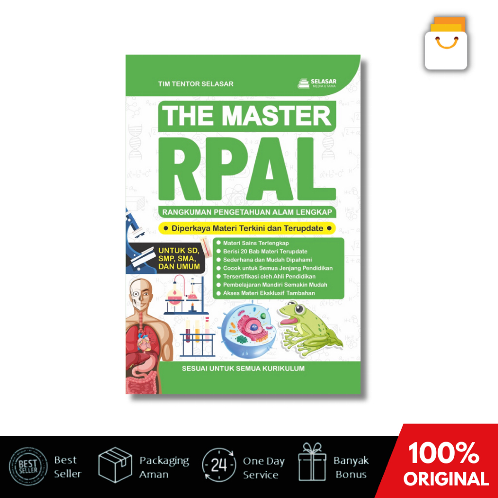 Jual Buku The Master RPAL Untuk Sd, Smp, Sma, dan Umum - Selasar Media Utama | Shopee Indonesia