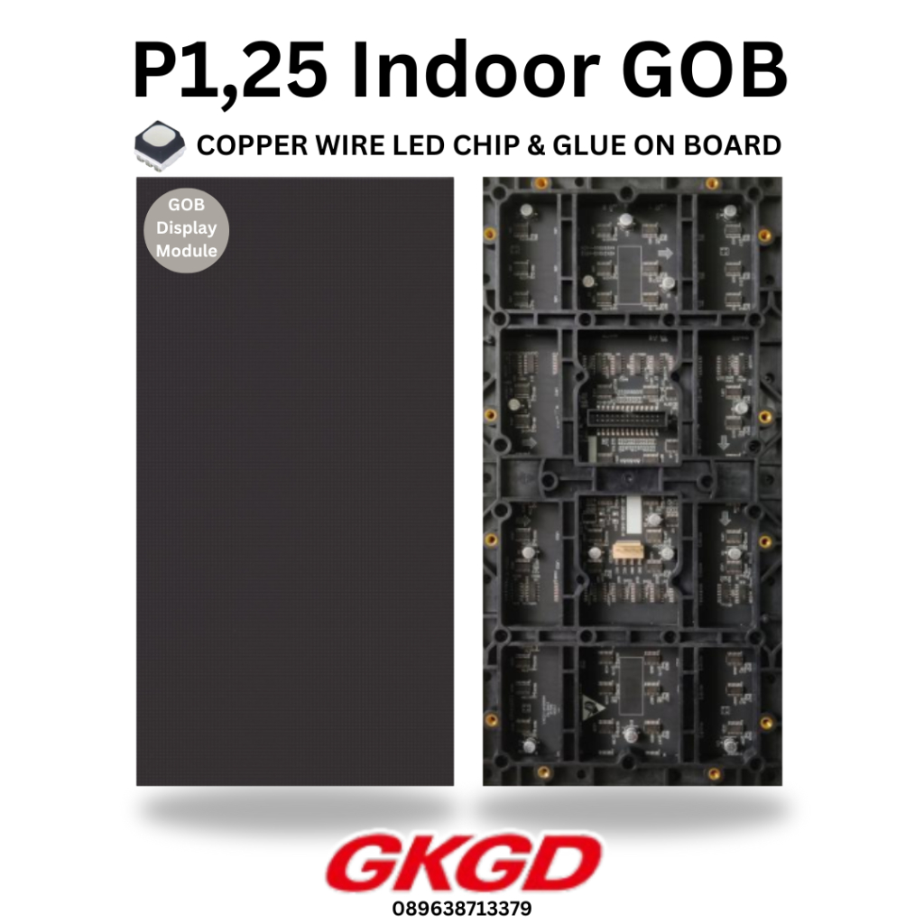 Jual MODUL LED VIDEOTRON PANEL P1,25 GOB INDOOR GKGD COPPER 3840HZ ...