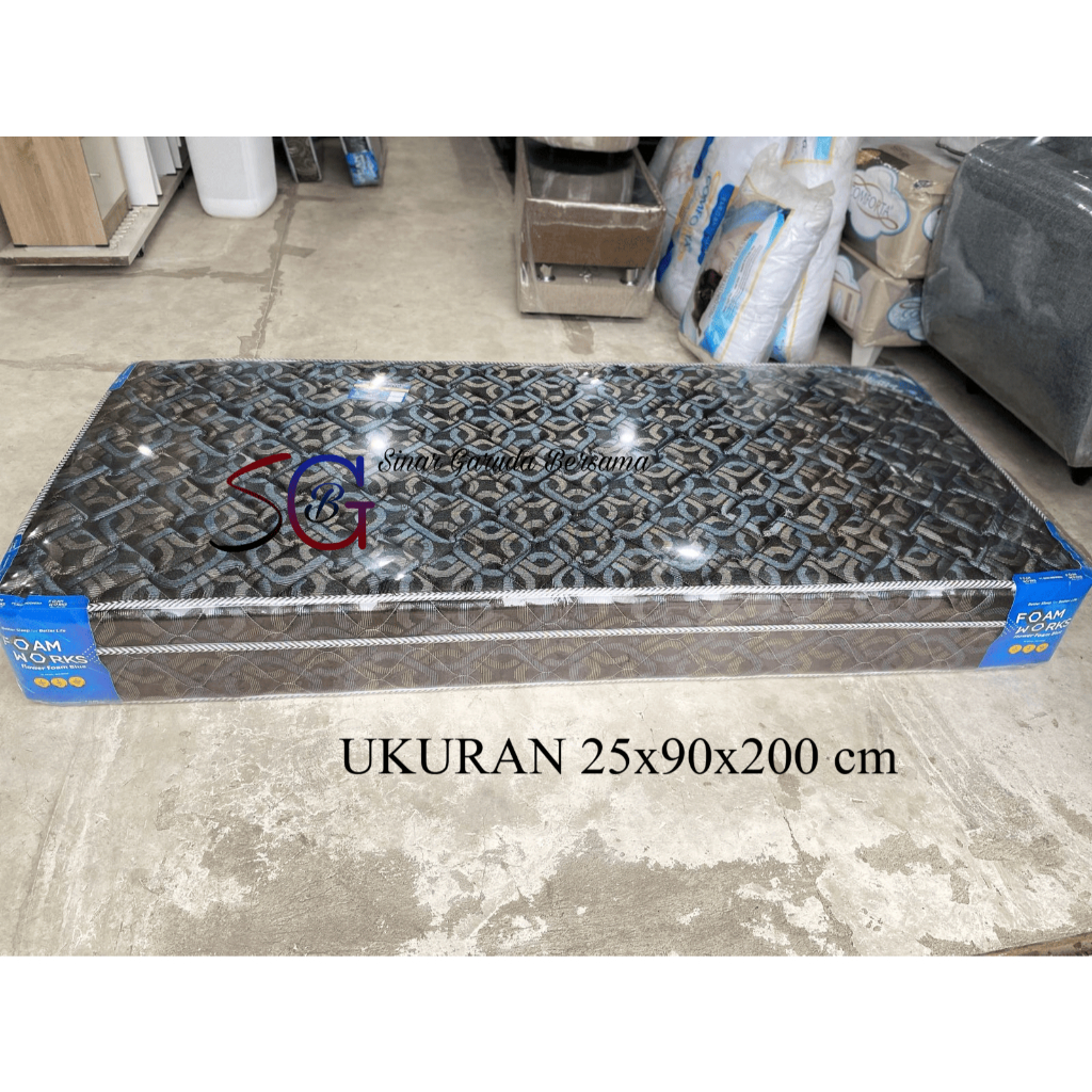 Jual BUSA TEBAL 25 CM GARANSI 5 TAHUN BANYAK UKURAN / KASUR BUSA EMPUK ...