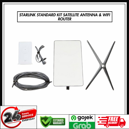 Jual Starlink Standar Internet Kit Satellite Antena Dan Wifi Router ...
