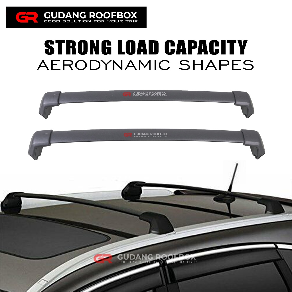Jual Cross Bar Roof Rack Cros Bar Crossbar Desain Ori Oem Crv Gen2 Gen3 ...