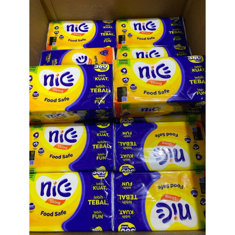 Jual Nice Tisue Serbaguna 360 helai, 10 pack | Shopee Indonesia