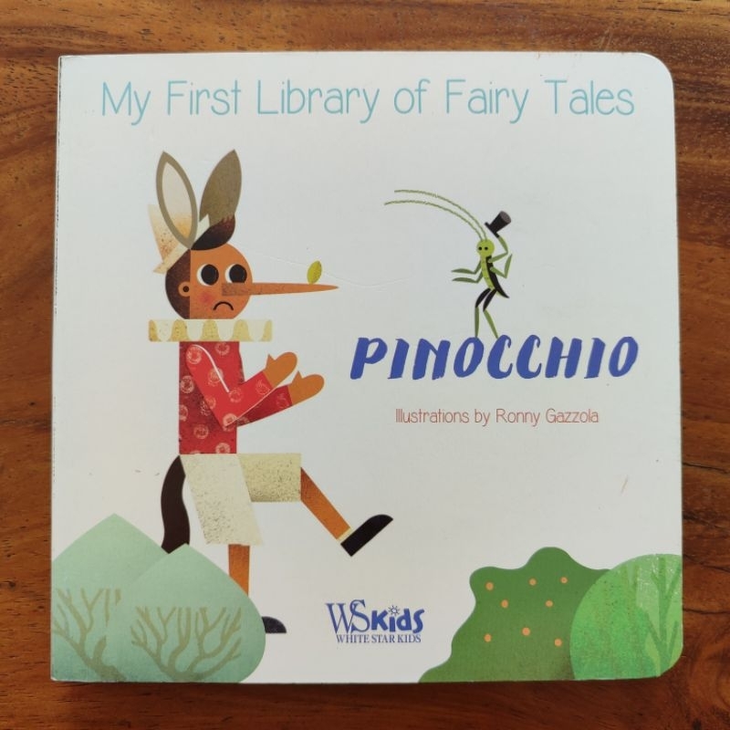 Jual BIG BAD WOLF BOOKS MY FIRST LIBRARY OF FAIRY TALES : PINOCCHIO ...