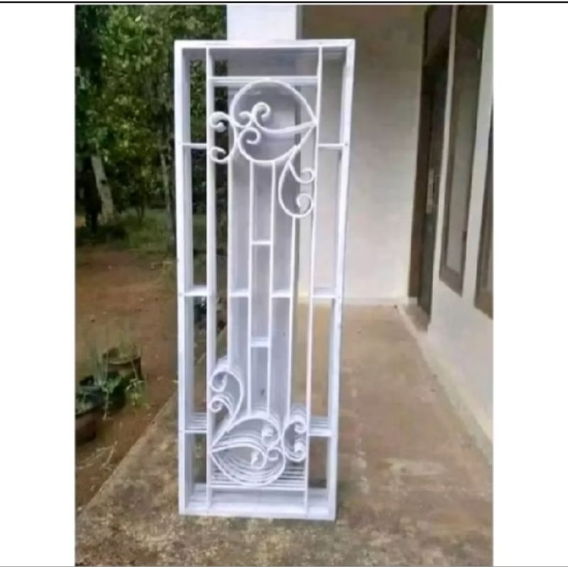 Jual tralis jendela sesuai gambar ukuran T=91,5cm x L=41,8cm | Shopee ...